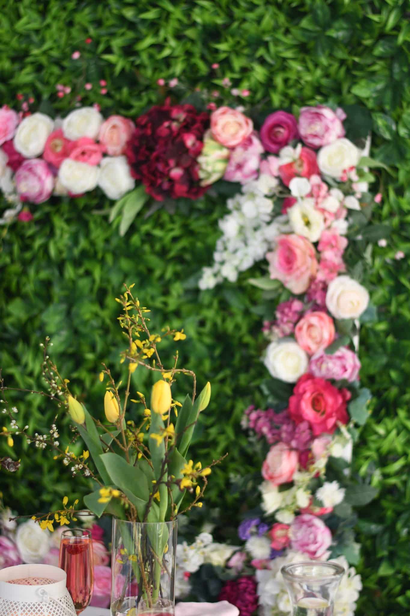Flower Selfie Frame - AB Event Hire