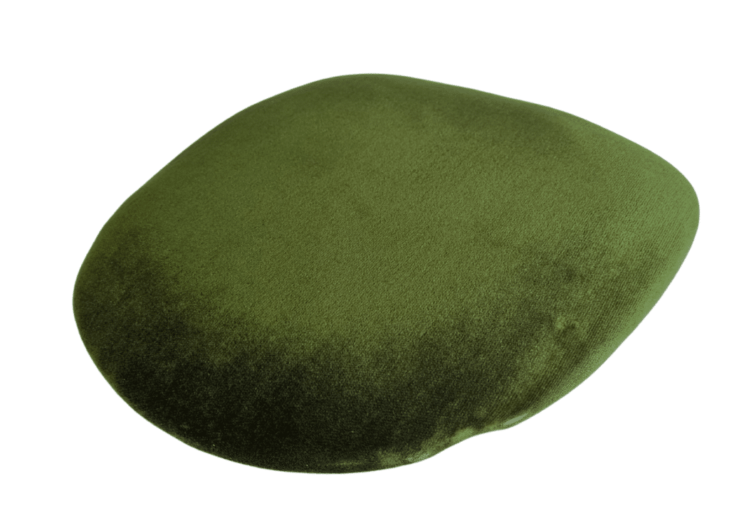 Moss Green Seat Pad - AB Event Hire